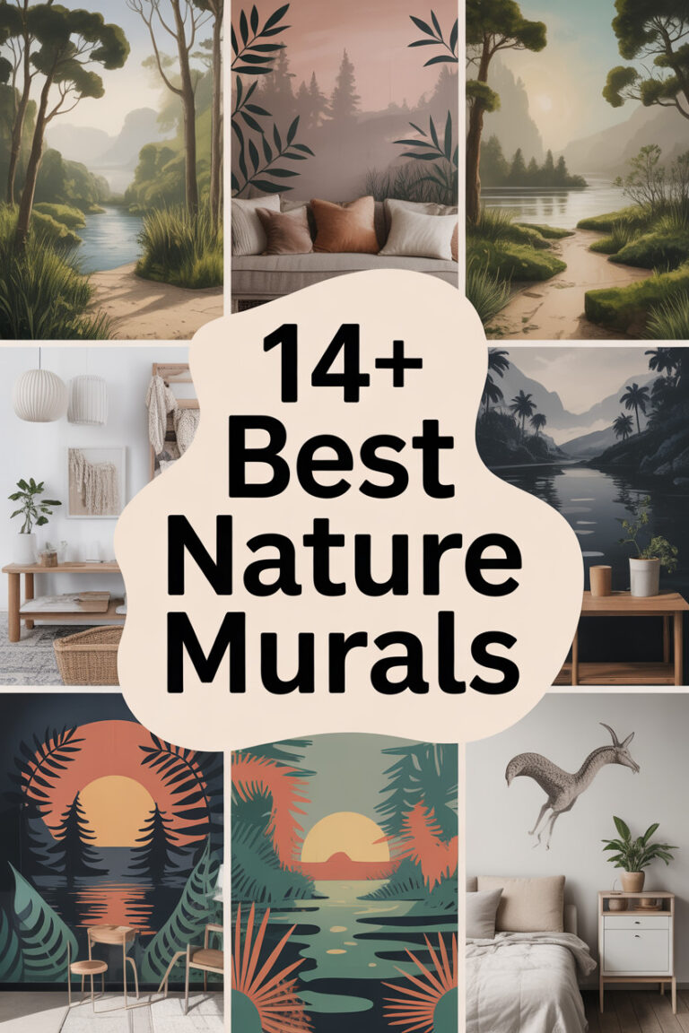 14+ Best Nature Murals to Brighten Your Walls – homiste.com