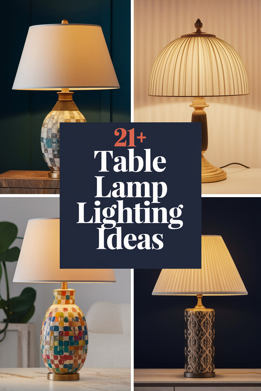21+ Recommended Table Lamp Lighting Ideas to Brighten Your Space ...